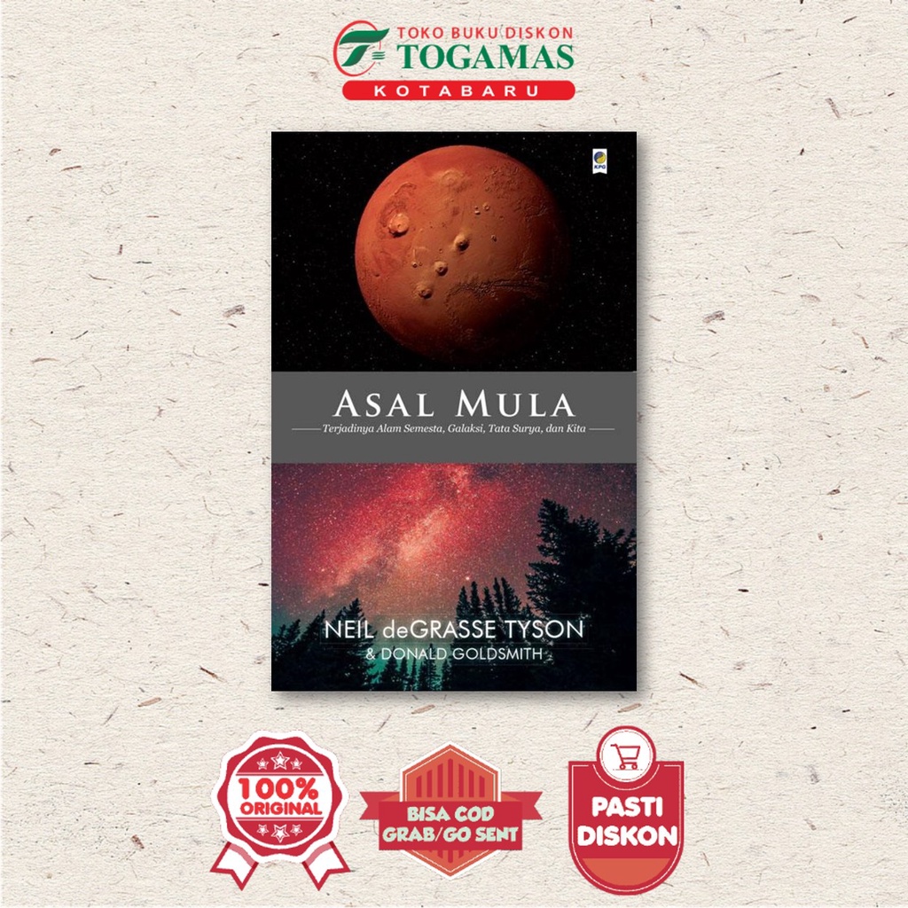 Jual ASAL MULA - NEIL DEGRASSE TYSON & DONALD GOLDSMITH | Shopee Indonesia