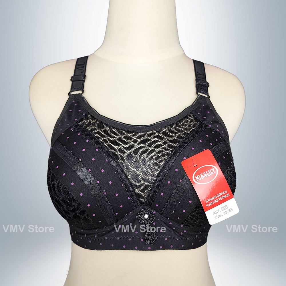 Jual Bh Kemben Wanita Cup B Besar Misslily 993 Bra Tanpa Kawat Kait 3 ...