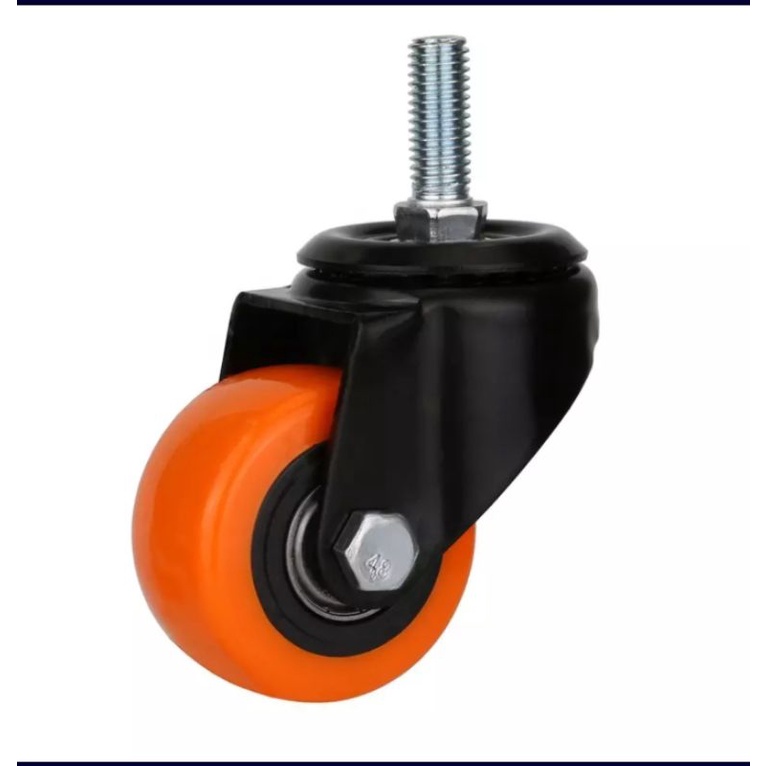 Jual Roda furniture lemari/rak srew 2 inch taiwan putar | Shopee Indonesia