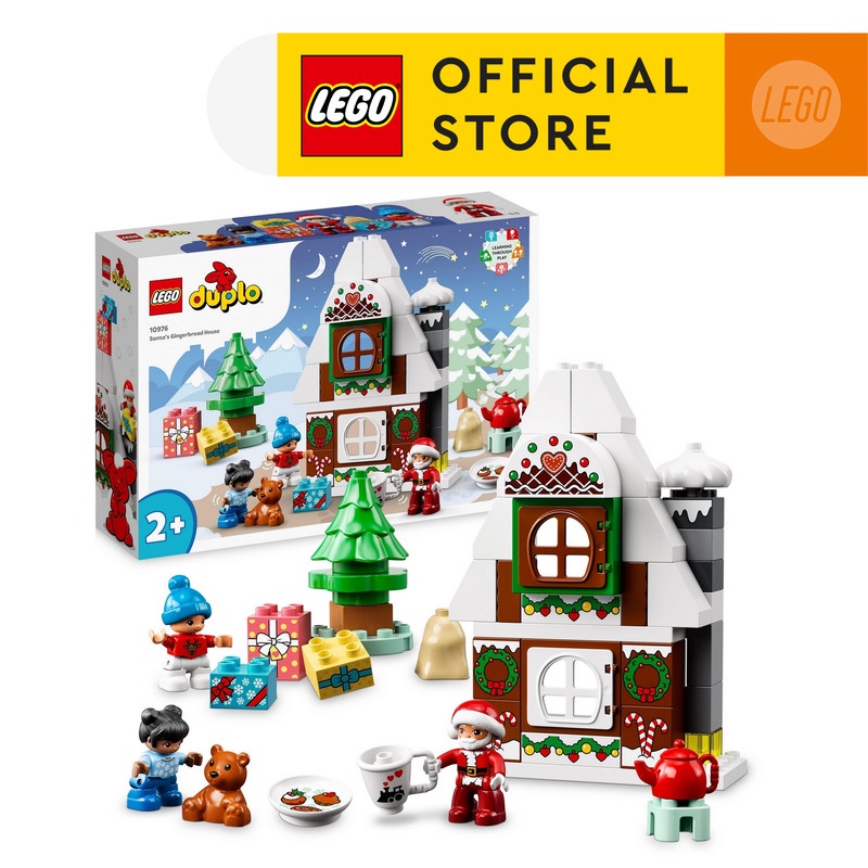 Jual LEGO DUPLO 10976 Santa's Gingerbread House (50 Pieces) Balok ...