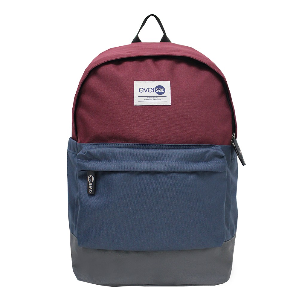 Jual Eversac Backpack Brilliant F Navy Maroon Indonesia|Shopee Indonesia