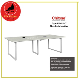 Jual Meja Kantor Chitose KUMI-MT Meja Kerja/Meja Rapat/Meja Tulis ...