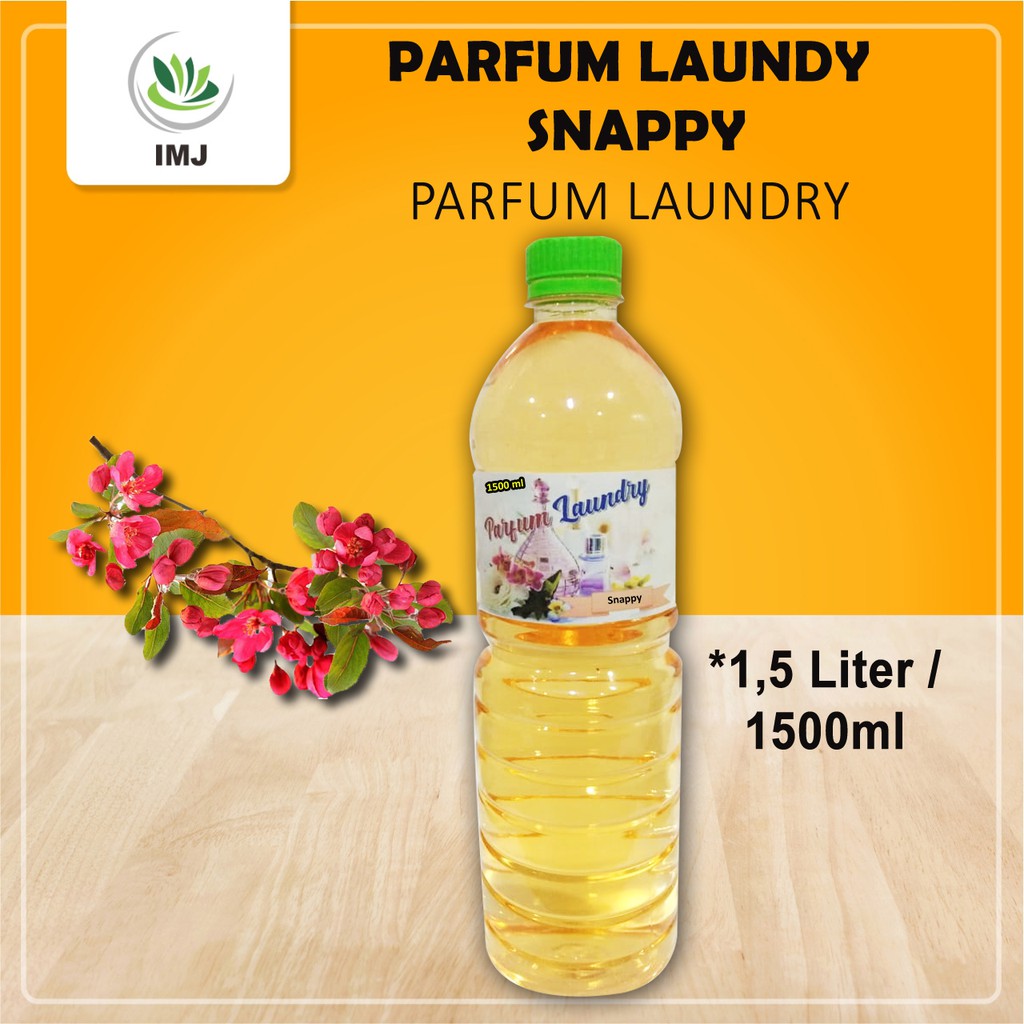 Jual PARFUM LAUNDRY SNAPPY Kemasan 1500ml | Shopee Indonesia