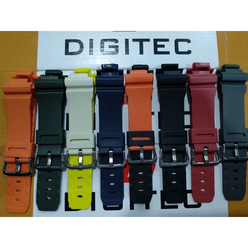 Jual Strap Tali rubber jam tangan Digitec Dg 2024/5024/6024/5098 ...