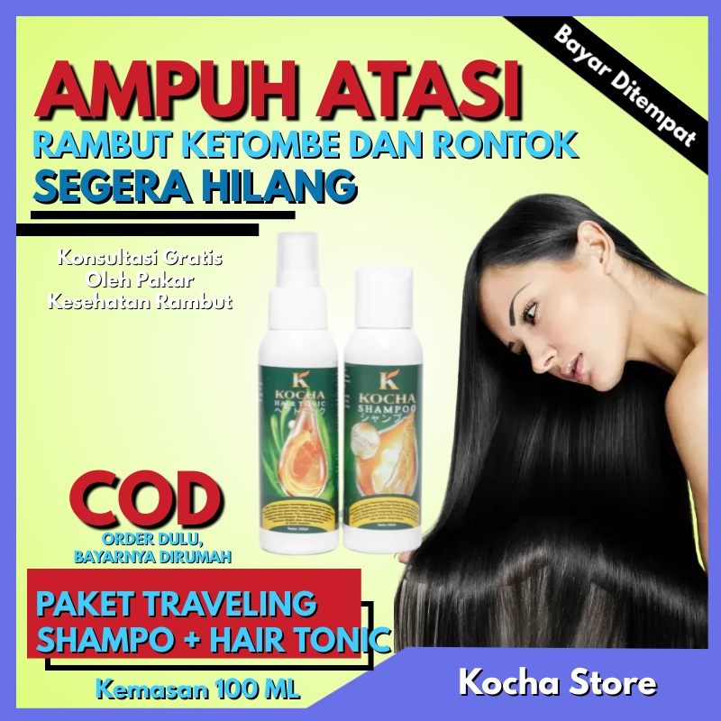 Jual Shampoo Kocha Paling Ampuh Atasi Kerontokkan Rambut Dan Ketombe Yang Membandel | Shopee ...