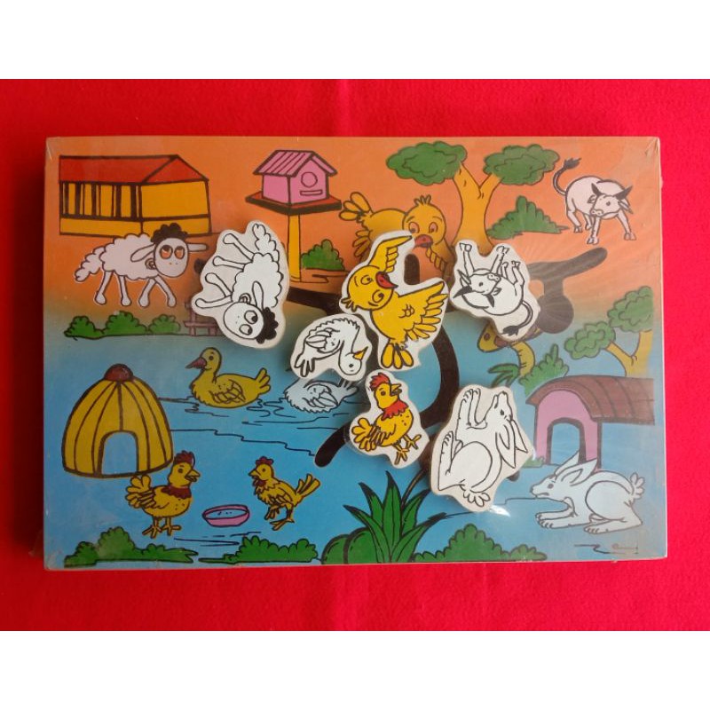 Jual MAZE BINATANG TERNAK, MAZE HEWAN TERNAK, MENCARI JEJAK, MAINAN ...