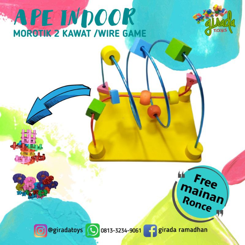 Jual MOTORIK KAWAT/MOTORIK 2 KAWAT/WIRE GAME Indonesia|Shopee Indonesia