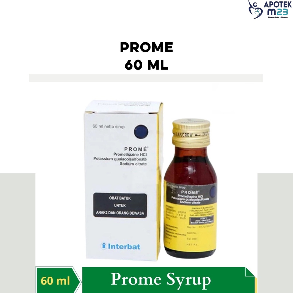 Jual Prome Sirup 60 ml | Shopee Indonesia