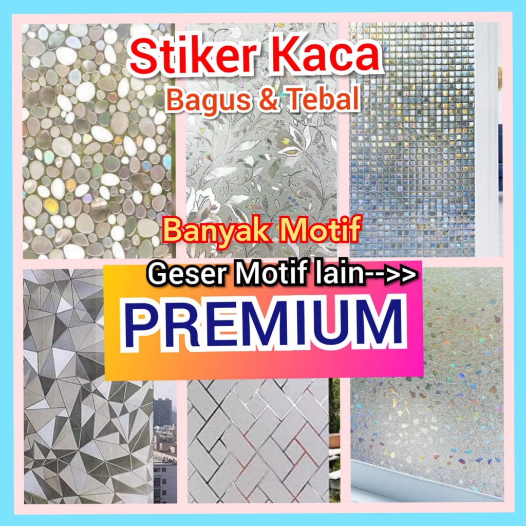 Jual STIKER STICKER KACA HOLOGRAM PREMIUM SUNBLAST SANBLAST WALLPAPER ...