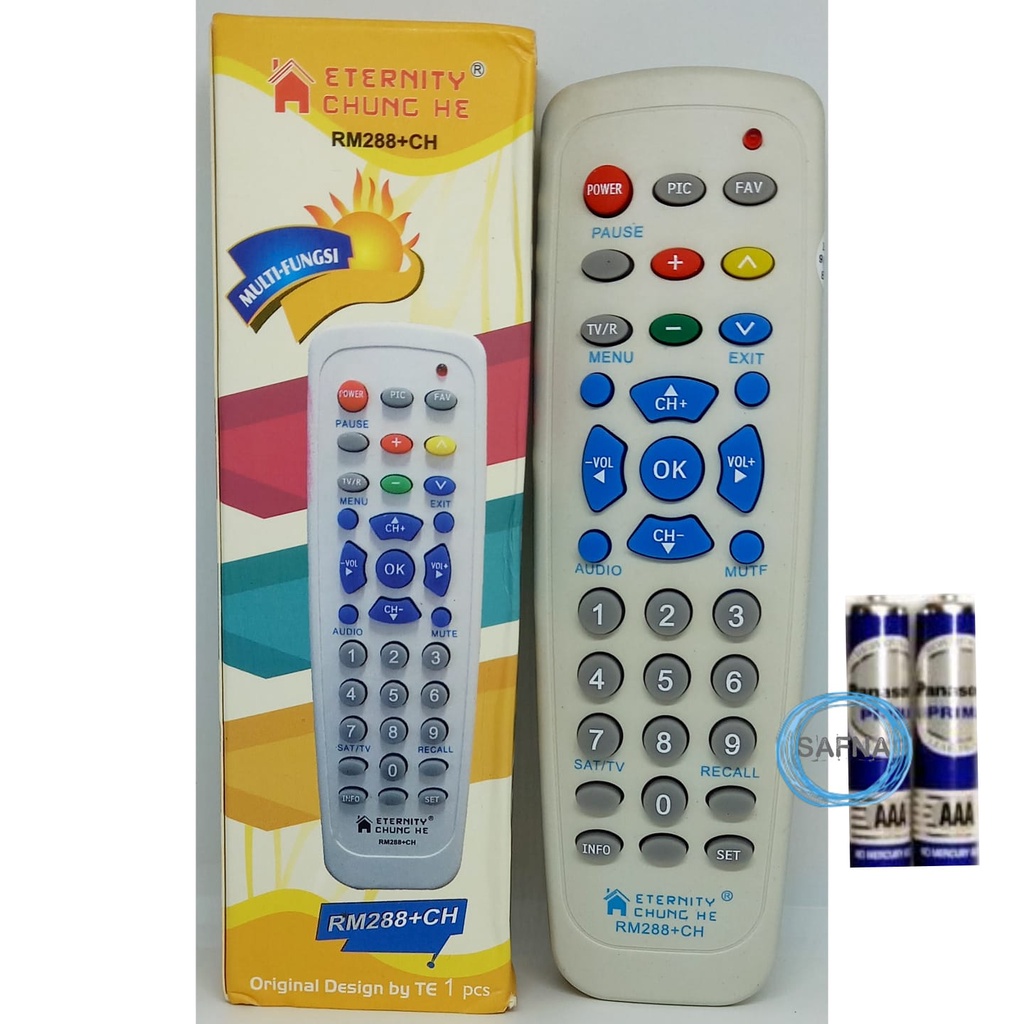 Jual Remote Receiver Digital Universal (DIGISAT/GOLDSAT/MITOCHIBA ...