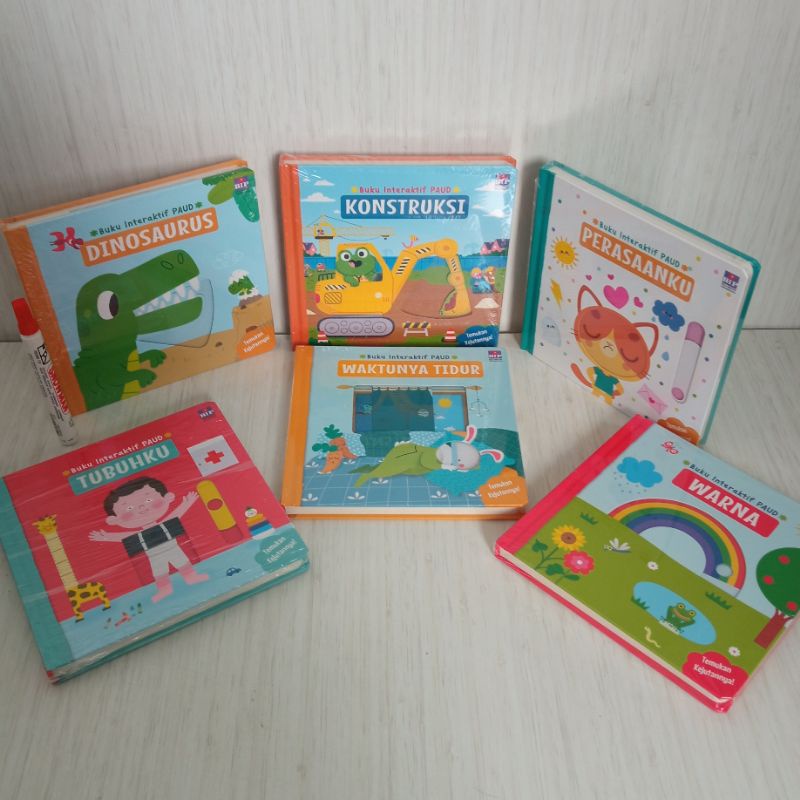 Jual Buku Interaktif Paud (1 Boardbook) | Shopee Indonesia