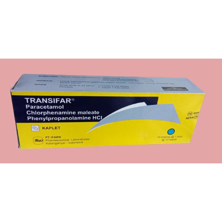 Jual TRANSIFAR TABLET PER BOX ISI 10 STRIP | Shopee Indonesia