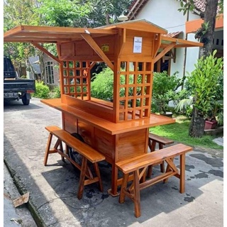 Jual Gerobak angkringan jepang / gerobak custom / gerobak dimsum ...