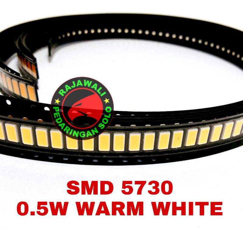 Jual LED SMD 5730 0.5W WARM WHITE | Shopee Indonesia