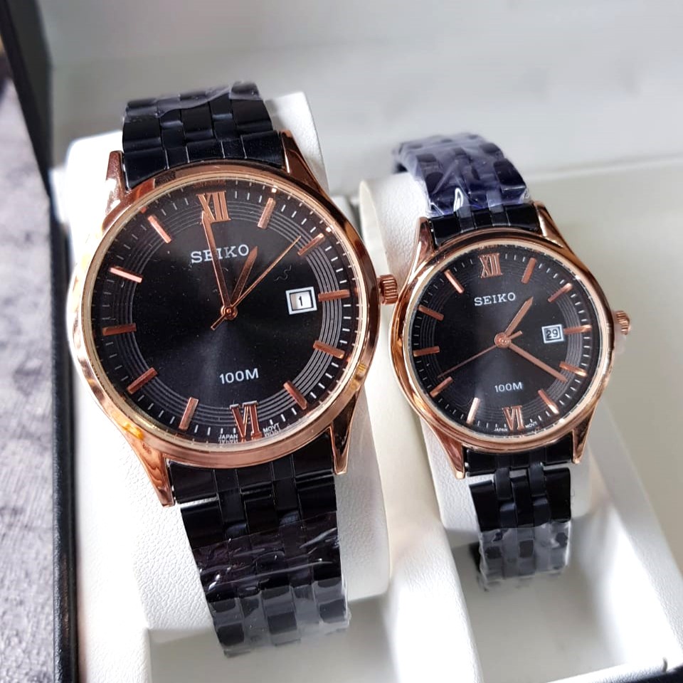 Jual Jam tangan fashion minimalis pria & wanita model couple rantai ...