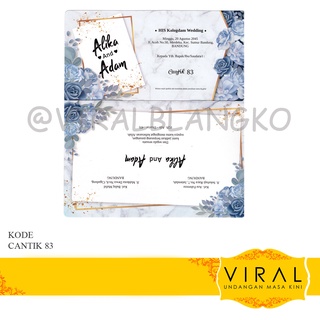 Jual Blangko Undangan Pernikahan Cantik 83 Harga Murah | Shopee Indonesia