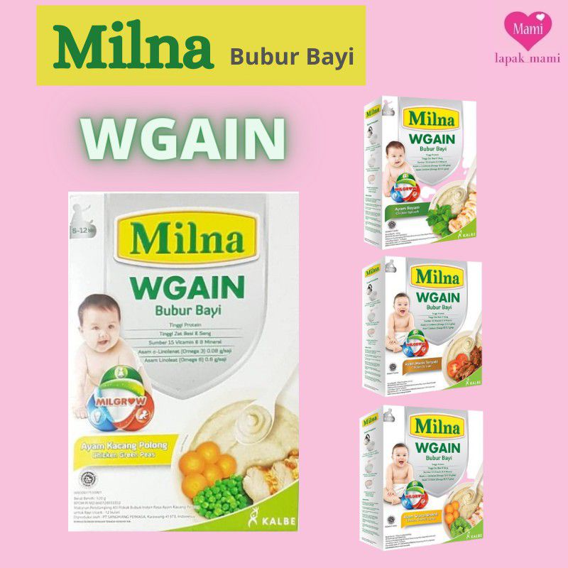 Jual MILNA WGAIN 120gram | Shopee Indonesia