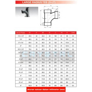 Jual Tee Y 90° RUCIKA 4 x 2" inch D-LT PVC Large Radius Tee TY 90 derajat Indonesia|Shopee Indonesia