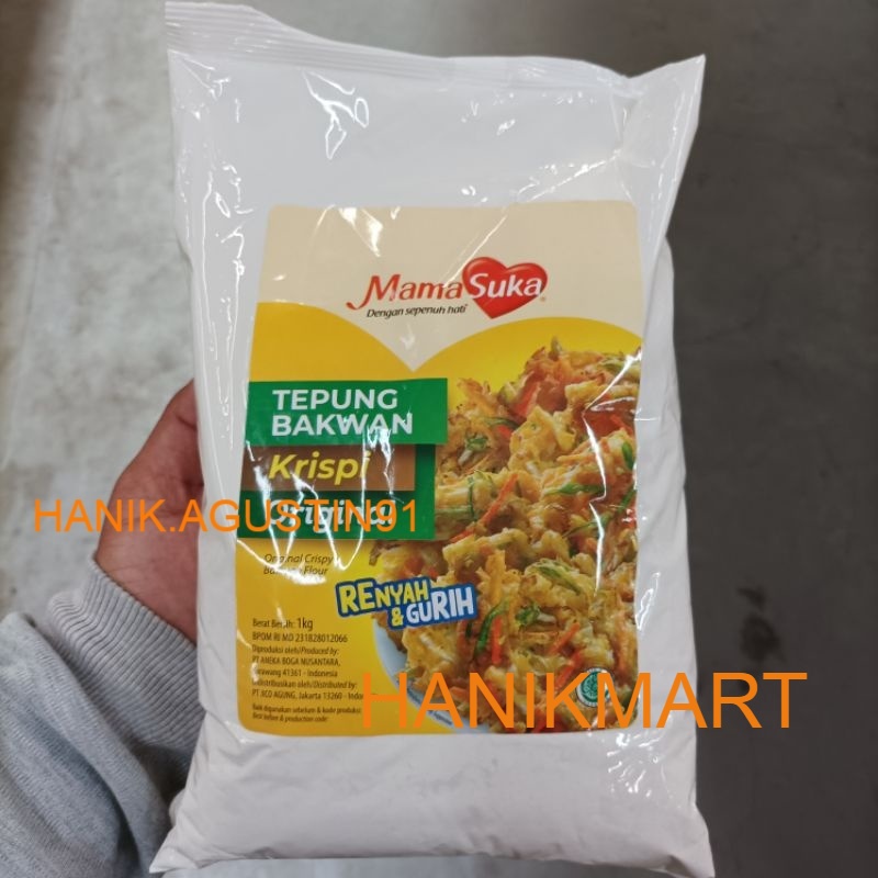 Jual Mama Suka MAMASUKA TEPUNG BAKWAN CRISPY 1KG HM91 | Shopee Indonesia