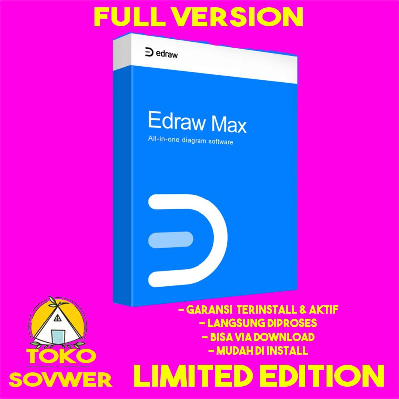 Jual Edraw Max 10 Diagram Chart Graph FULL VERSION AKTIF LIFETIME ...