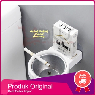 Jual ASBAK Rokok Model Gantung, sudah dilengkapi tempelan, wadah ...