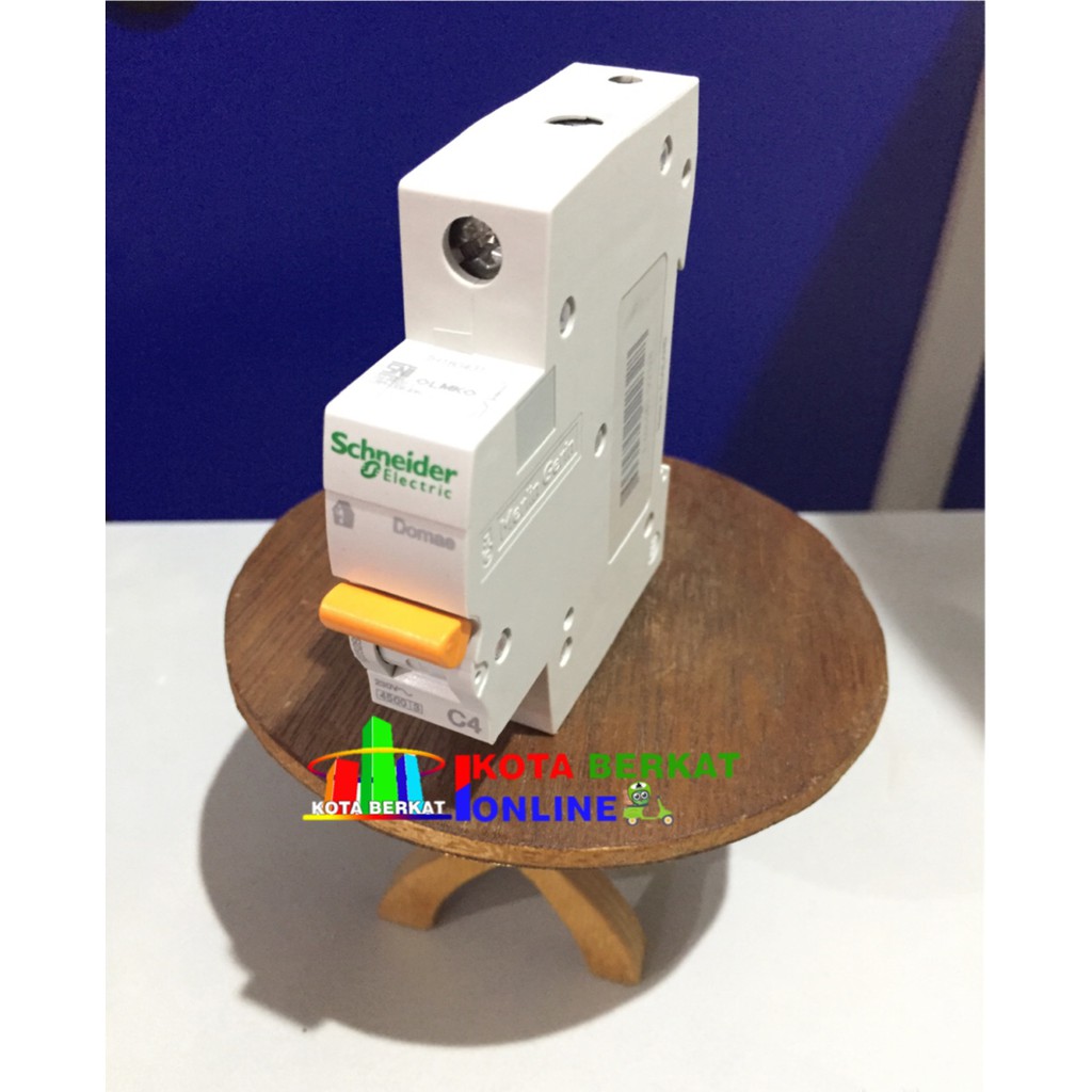 Jual MCB 1 PHASE C4/4A SCHNEIDER | Shopee Indonesia