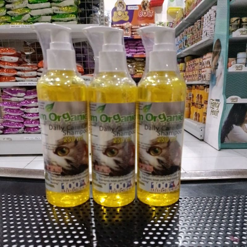 Jual sampo kucing ini organic daily care cat shampo 250ml | Shopee ...