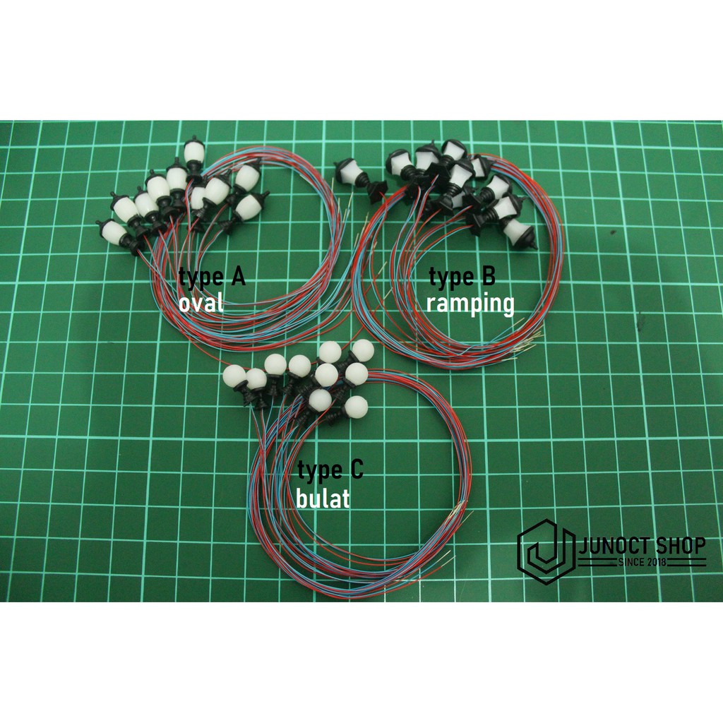 Jual LAMPU BULAT LONJONG RAMPING JALAN HALAMAN TAMAN SKALA 1/50-1/100 ...