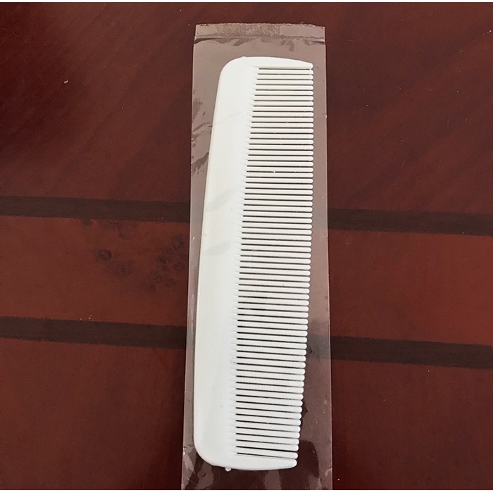 Jual Sisir Putih Bungkus Plastik Hotel White Comb termurah Amenities ...