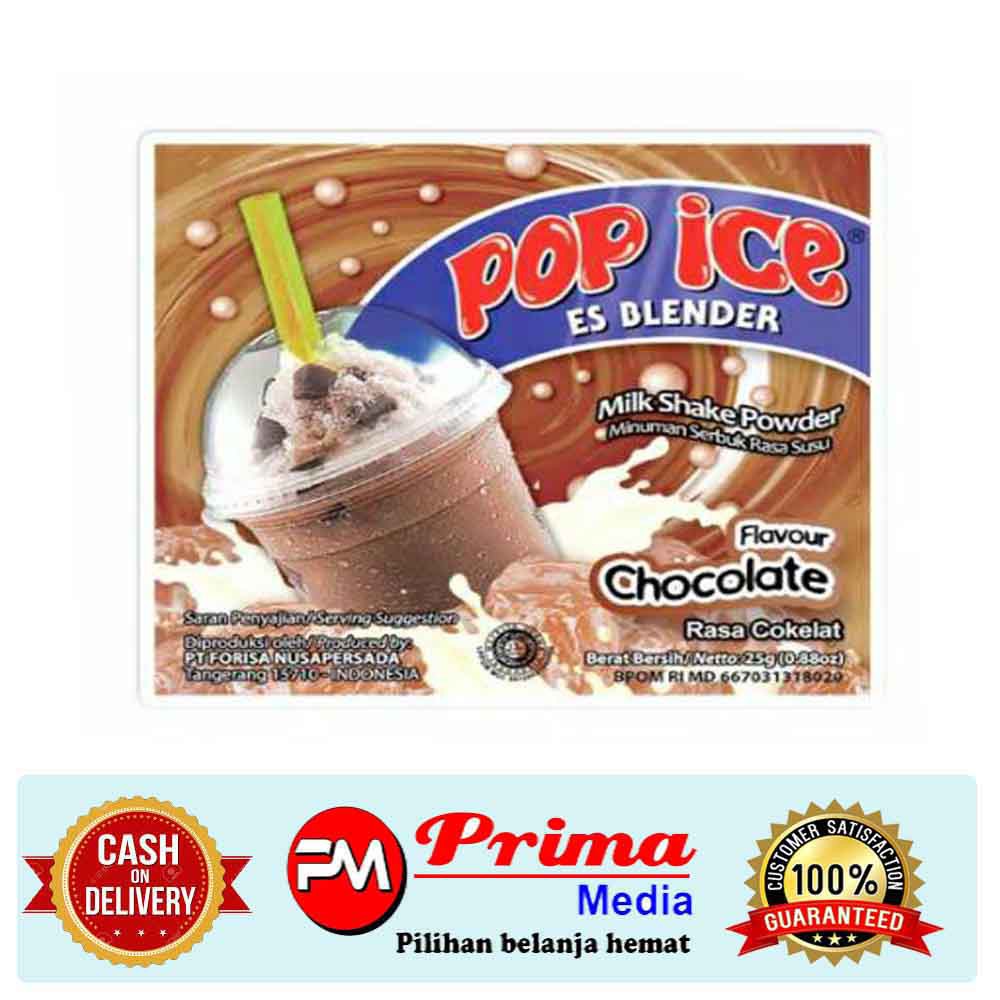 Jual Pop Ice Coklat Es Blender Indonesia|Shopee Indonesia