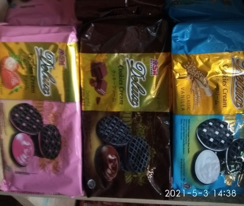 ASW DELUX COOKIES CREAM 160gr | Shopee Indonesia