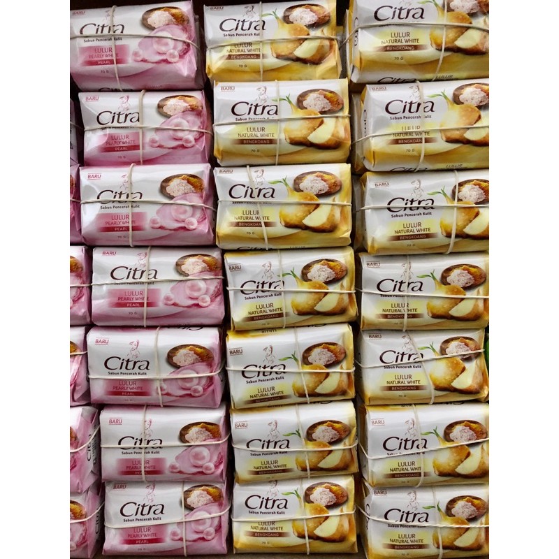 Jual SABUN CITRA BATANG BAR SOAP 70 GR BISA CAMPUR (HARGA PER 6 PCS ...