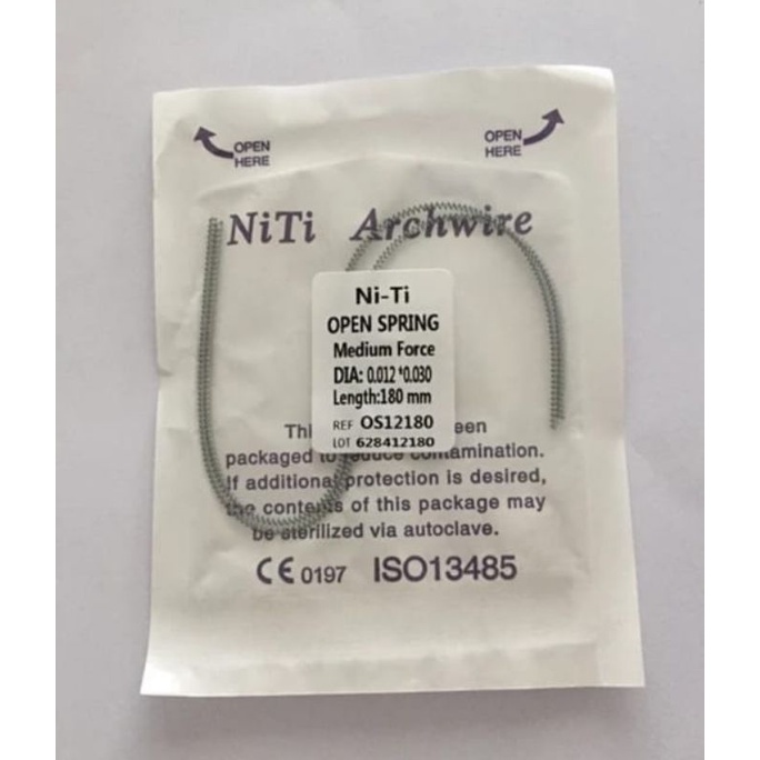 Jual Niti Open Coil Spring Kawat Orthodontic OCS | Shopee Indonesia