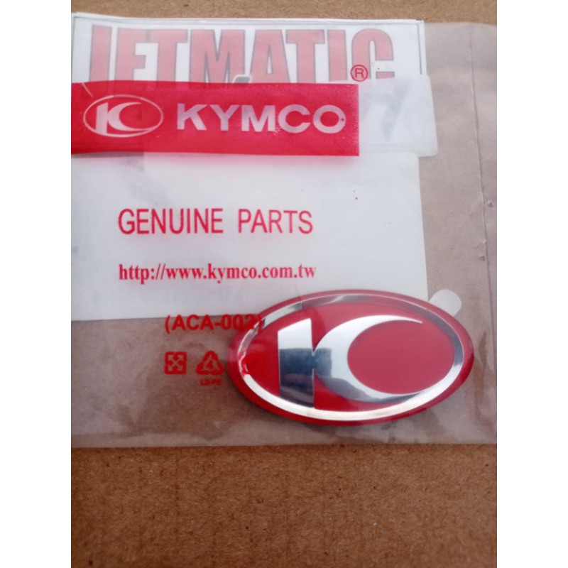 Jual EMBLEM Logo KYMCO Free LX, Libero, Grand Dink Indonesia|Shopee ...