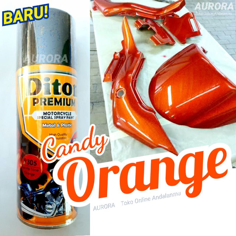 Jual Cat Candy Oren Diton Premium Candytone Orange 9305 Cendy Cendi ...