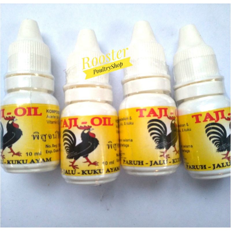 Jual Taji Oil 10 ml Pengeras Taji Jalu Ayam Kuku Ayam Adu Bangkok ...