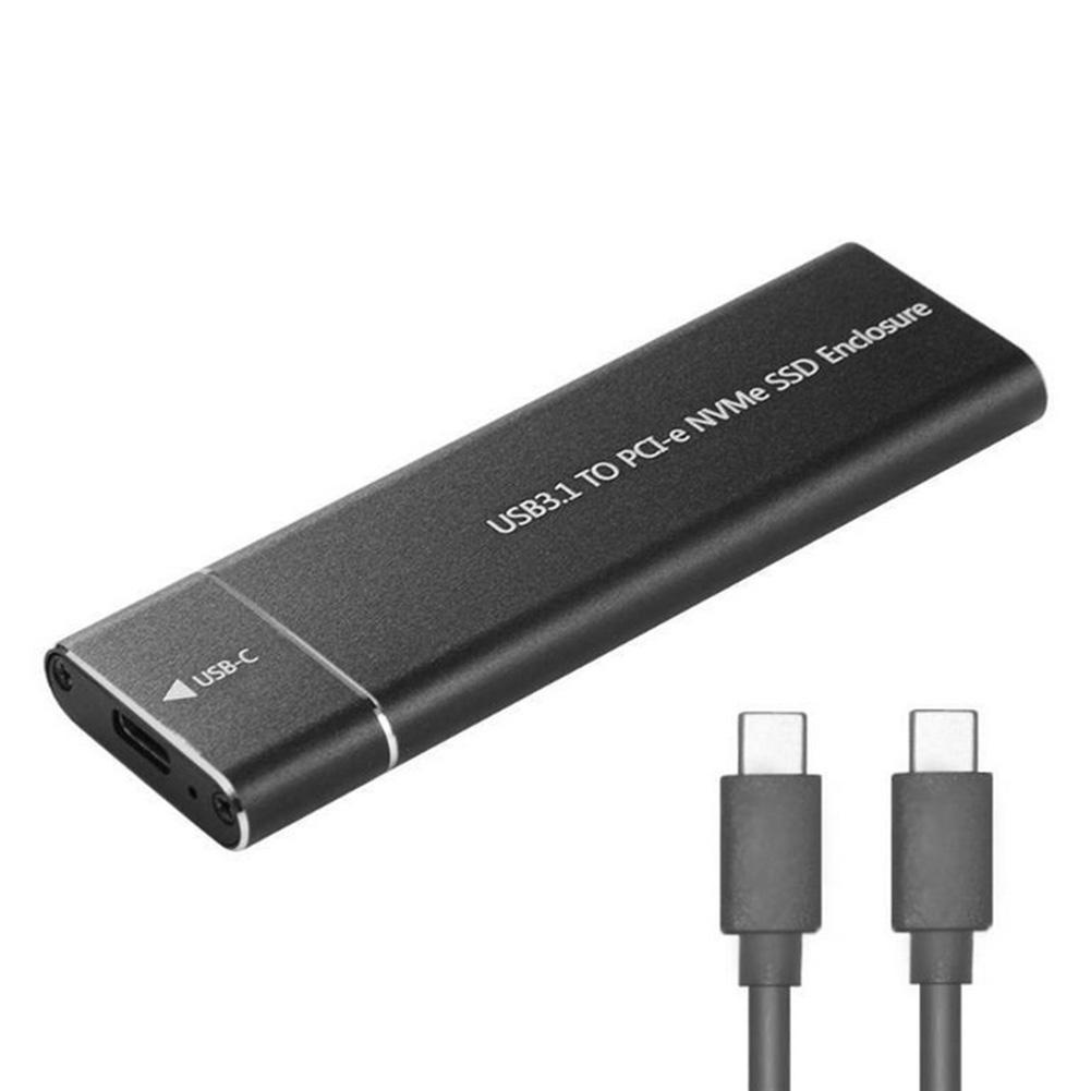 Jual USB 3.1 Type-C M.2 NVMe SSD Enclosure 10Gbps M-Key PCI-E Mobile ...