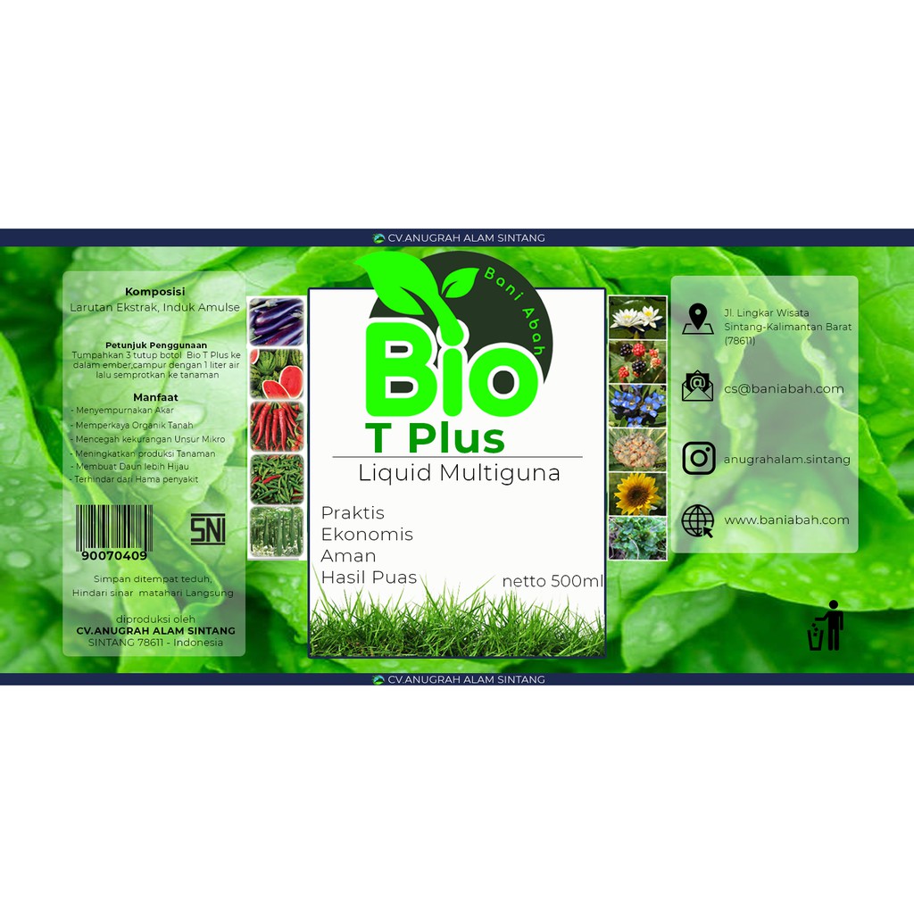 Jual BIO T PLUS 500ML | Shopee Indonesia