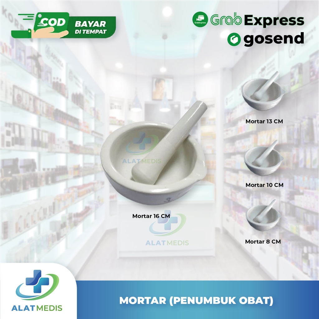 Jual Alat Penggerus Obat /Alat Penumbuk Obat/ Mortar | Shopee Indonesia