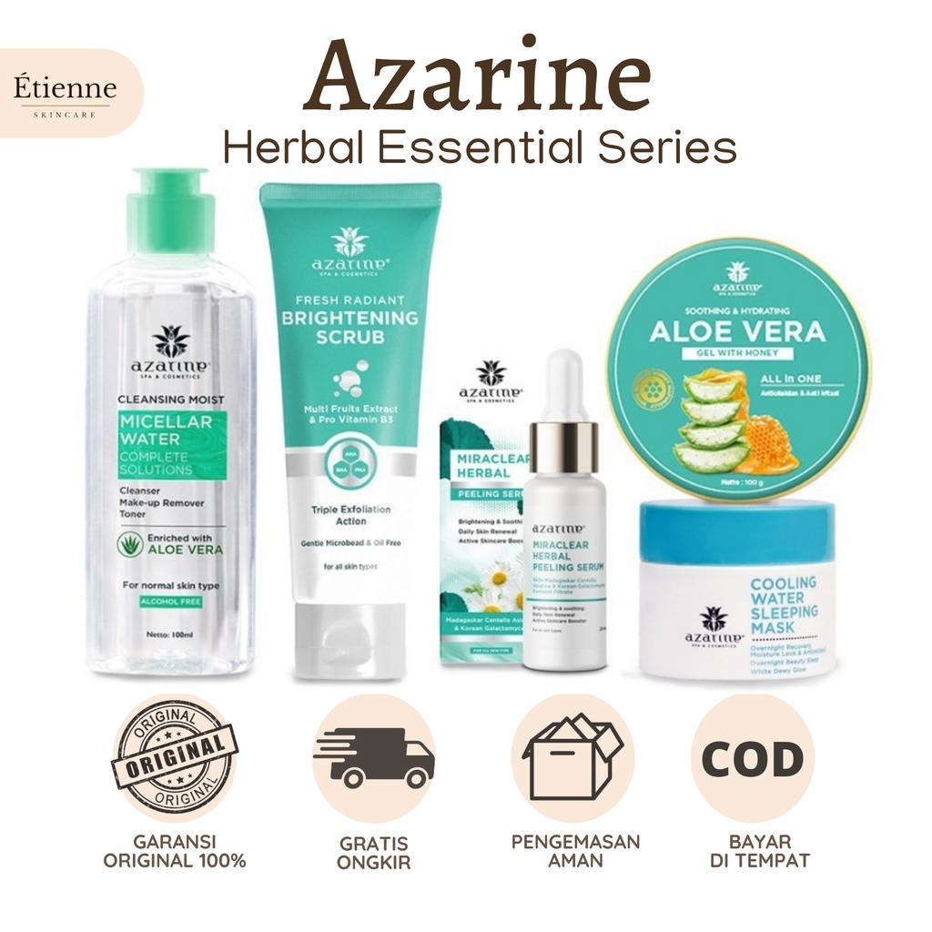 Jual AZARINE Herbal Essential Series - Peeling Serum | Aloe Vera ...
