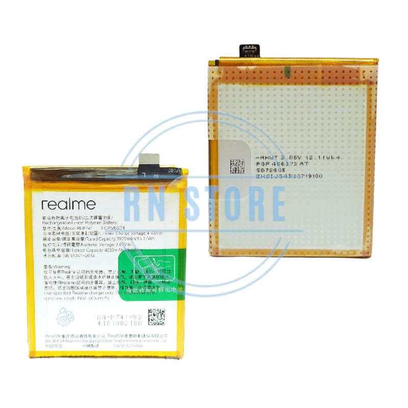 Jual Baterai Battery Batre REALME XT Blp741 ORIGINAL 100% | Shopee ...