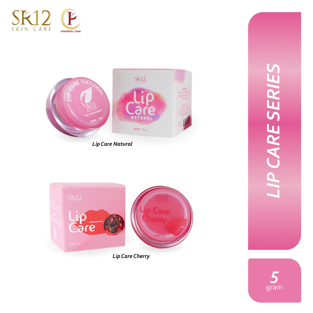 Jual LIP CARE SR12 BEST SELLER PELEMBAB BIBIR PENCERAH BIBIR LIP BALM BPOM | Shopee Indonesia