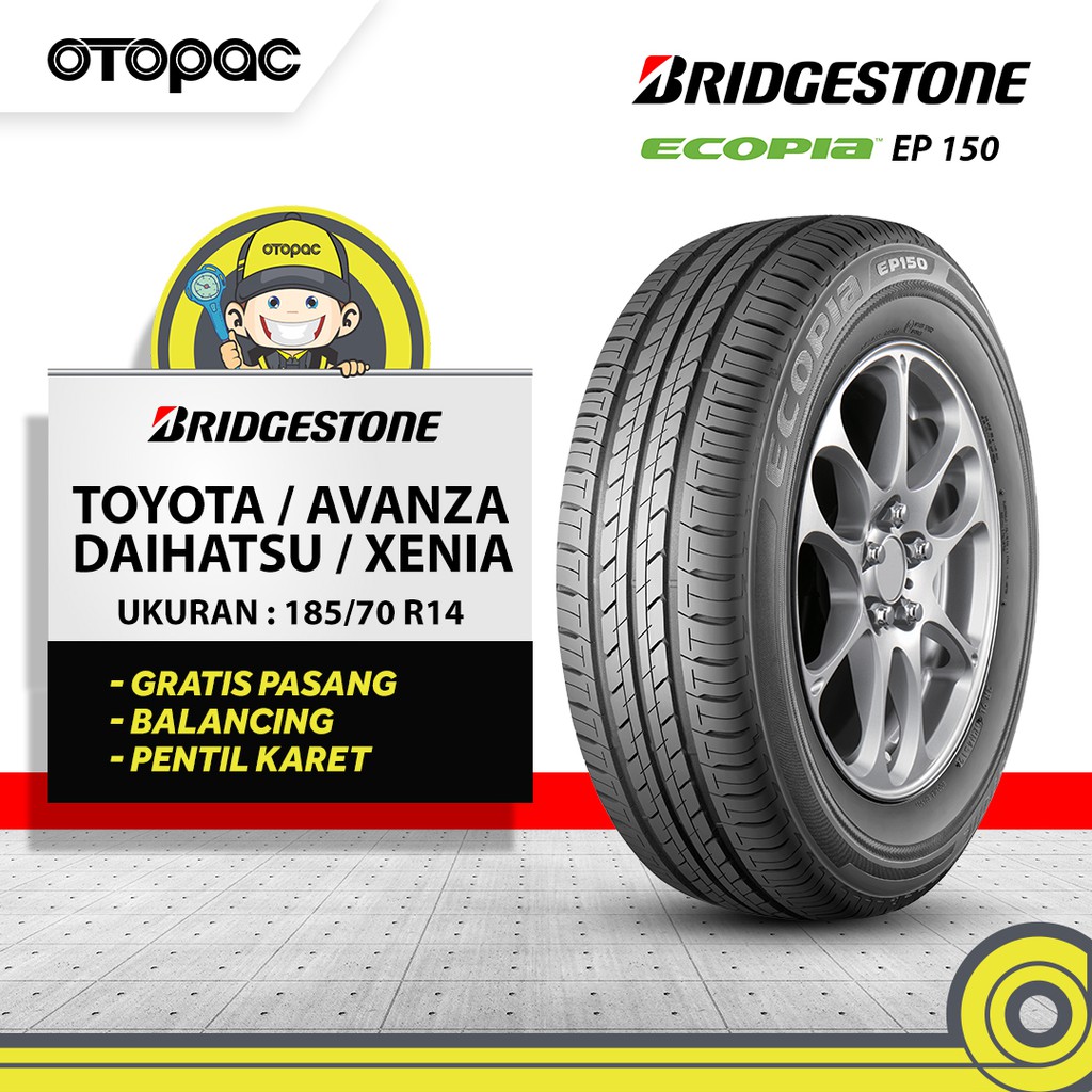 Jual Ban mobil Bridgestone Ecopia Ep150 185/70 R14 | Shopee Indonesia