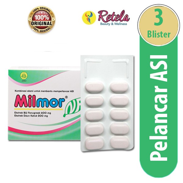 Jual Milmor Nf Pelancar Asi / Sari Katuk / Lancar Asi / Asi Booster ...
