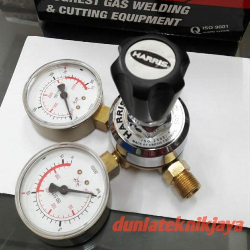 Jual Regulator Argon tipe 801 - 10 bar merek HARRIS USA Dijamin ...