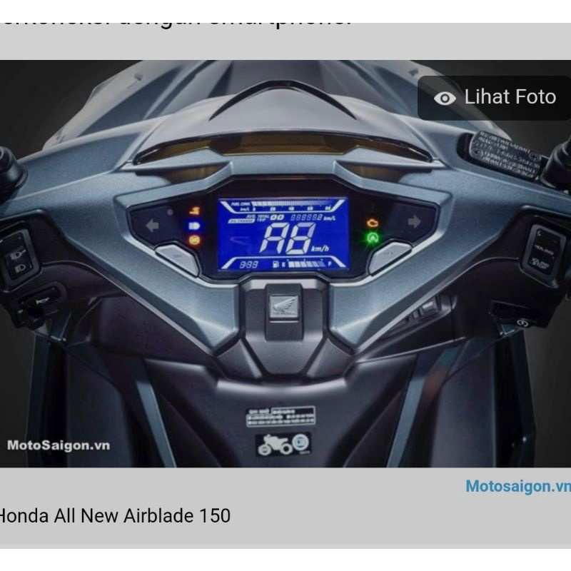 Jual speedometer air blade 150 keyless abs speedometer honda air blade ...