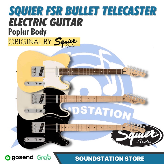 Jual Squier FSR Bullet Telecaster Electric Guitar - Gitar Elektrik | Shopee Indonesia