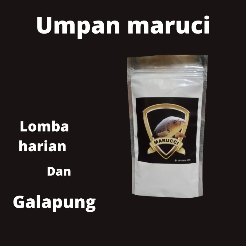 Jual umpan Maruci original umpan ikan mas,lomba dan galapung induk ...
