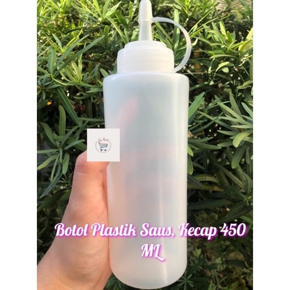 Jual Botol Saus Plastik Botol Saos Kecap 450 ML | Shopee Indonesia