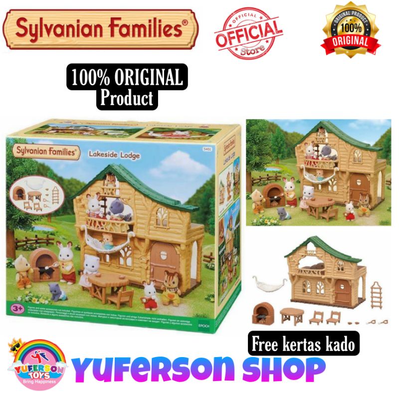 Jual Sylvanian Families Lakeside Lodge Original 5451 | Shopee Indonesia